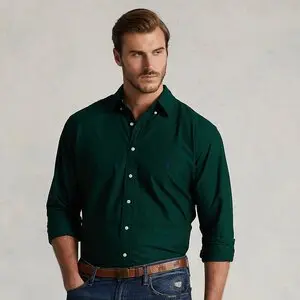 Ralph Lauren Washed Oxford Shirt College Green