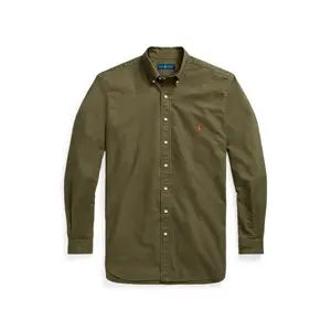 Ralph Lauren Washed Oxford Shirt Defender Green