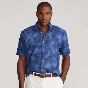 Ralph Lauren Washed Oxford Shirt Earth Blue/white