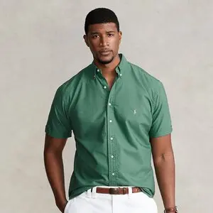 Ralph Lauren Washed Oxford Shirt Fairway Green