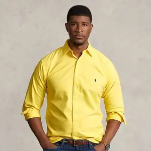 Ralph Lauren Washed Oxford Shirt Lemon Crush