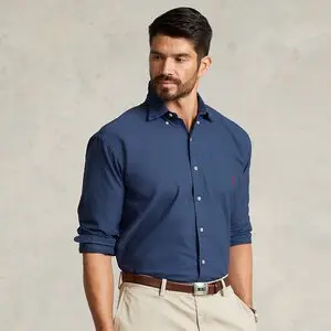 Ralph Lauren Washed Oxford Shirt Light Navy