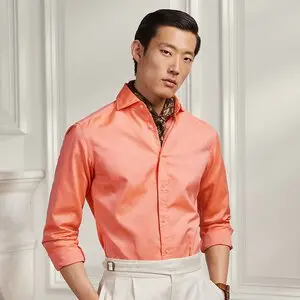 Ralph Lauren Washed Oxford Shirt Melon