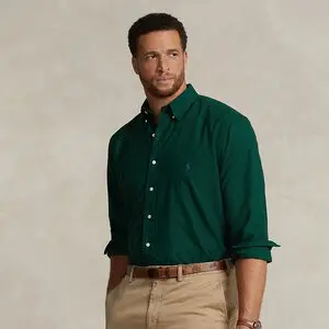 Ralph Lauren Washed Oxford Shirt Moss Agate