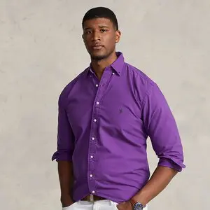 Ralph Lauren Washed Oxford Shirt Purple Rage