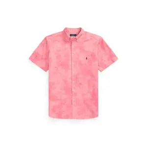 Ralph Lauren Washed Oxford Shirt Red Sky/white