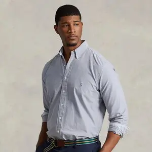 Ralph Lauren Washed Oxford Shirt Slate