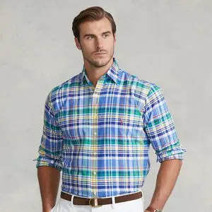 Ralph Lauren Gingham Oxford Shirt Blue/red Multi