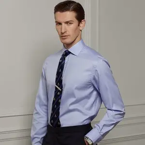 Ralph Lauren Easy Care Twill Shirt Soft Blue
