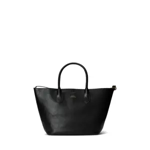Ralph Lauren Bellport Leather Medium Tote