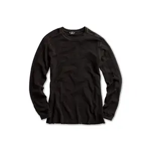 Ralph Lauren Waffle-knit Crewneck - Faded Black Canvas