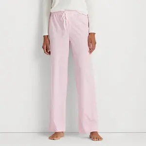 Ralph Lauren Striped Jersey Pajama Pant - Pink Stripe