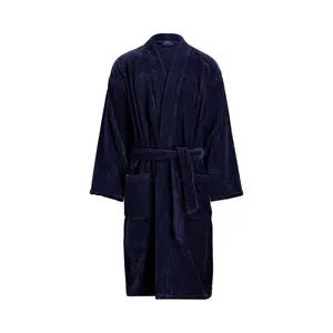 Ralph Lauren Terry Velour Robe - Navy