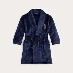 Ralph Lauren Polo Bear Terry Robe - Newport Navy