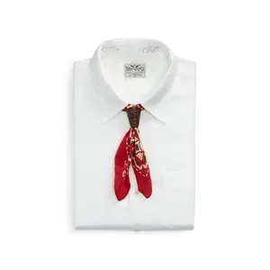 Ralph Lauren Hand-tooled Leather Bandanna Slider