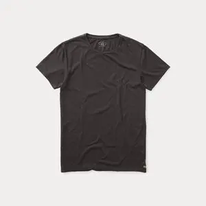 Ralph Lauren Jersey Crewneck T-shirt - Faded Black Canvas