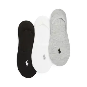 Ralph Lauren 3-pack Liner Socks - Assorted Color