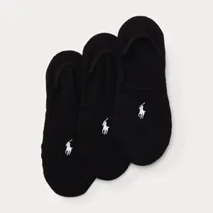 Ralph Lauren Ralph Lauren 3-Pack Liner Socks Black