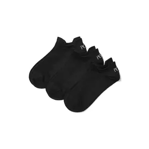 Ralph Lauren Microfiber Sport Sock 3-pack - Black