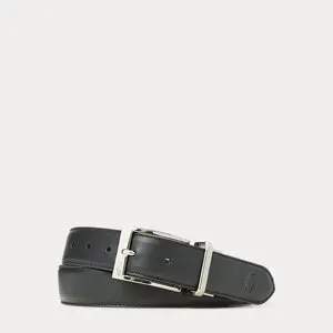 Ralph Lauren Reversible Leather Belt - Black/brown
