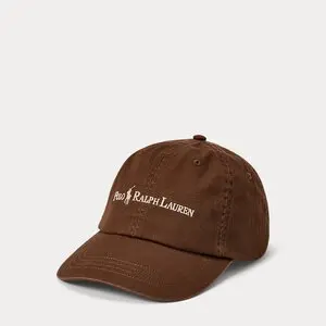 Ralph Lauren Ralph Lauren Cotton Twill Cap Chocolate Mousse