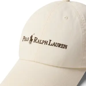 Ralph Lauren Cotton Twill Cap - Guide Cream