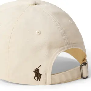 Ralph Lauren Cotton Twill Cap - Guide Cream