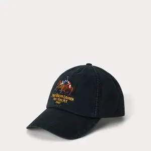 Ralph Lauren Ralph Lauren Cotton Twill Cap Polo Black