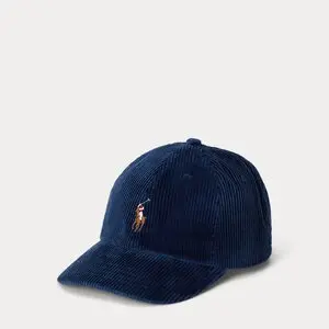 Ralph Lauren Corduroy Cap - American Heritage Royal X