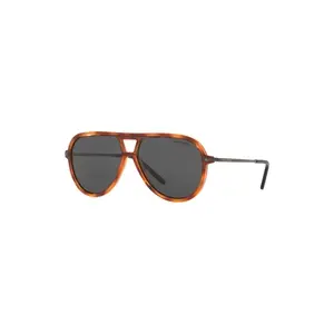 Ralph Lauren Automotive Pilot Sunglasses Orange