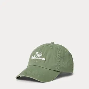 Ralph Lauren Ralph Lauren Embroidered Twill Ball Cap Cargo Green