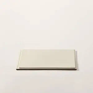 Ralph Lauren Brennan Leather Desk Blotter - Cream