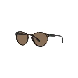 Ralph Lauren Ralph Lauren Panto Sunglasses Shiny Dark Havana