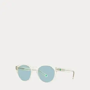 Ralph Lauren Ralph Lauren Panto Sunglasses Shiny Grey