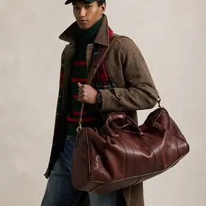 Ralph Lauren Heritage Leather Duffle - British Tan