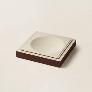 Ralph Lauren Brennan Leather Catchall - Cream