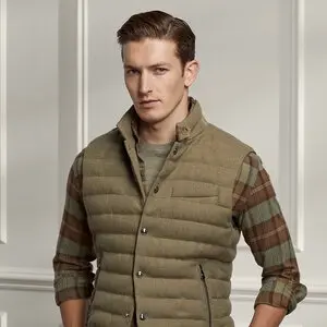 Ralph Lauren Whitwell Tweed Down Vest