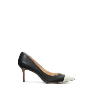 Ralph Lauren Lanette Nappa Leather Pump - Lauren Navy/vanilla