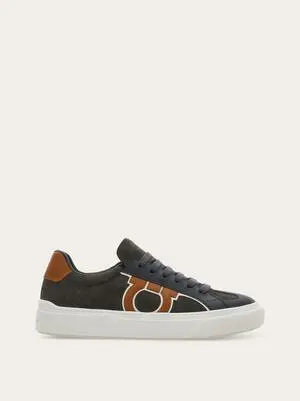 FERRAGAMO Gancini Sneaker - Grey