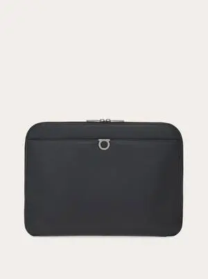 FERRAGAMO Gancini Docut Holder - Black