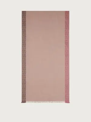 FERRAGAMO Gancini Stole Pink