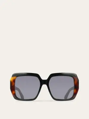 FERRAGAMO Oversized Rectangle Sunglasses - Multicolor