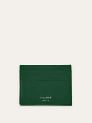 FERRAGAMO Credit Card Holder - Green