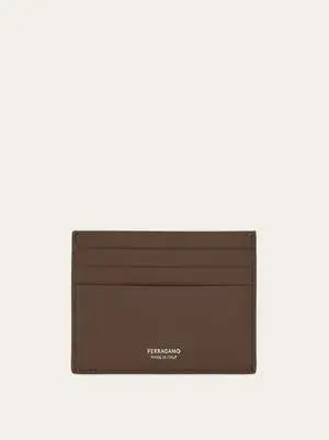 FERRAGAMO Credit Card Holder - Grey