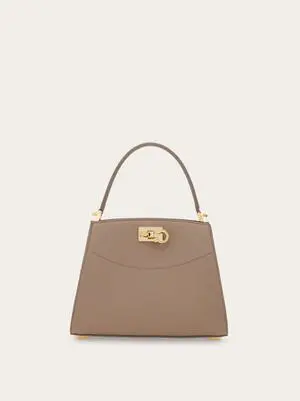 FERRAGAMO Studio Box Bag - Beige