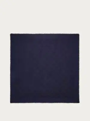 FERRAGAMO Gancini Shawl - Blue