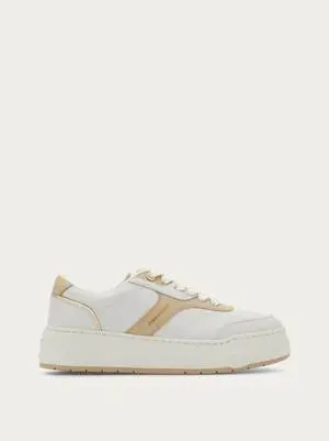 FERRAGAMO Nappa Sneaker White