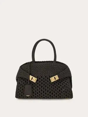 FERRAGAMO Hug Top-Handle Bag Brown