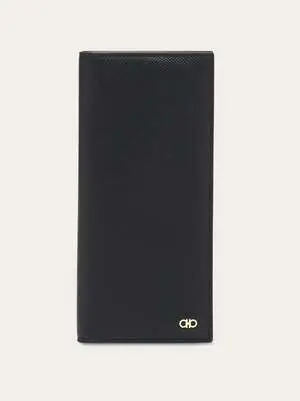 FERRAGAMO Gancini Organizer Wallet - Black