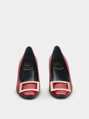 ROGER VIVIER Trompette Pumps In Patent Leather - Red